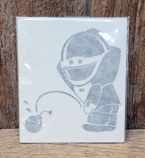 Bomb Suit Chibi Decal – Crab Zone, LLC