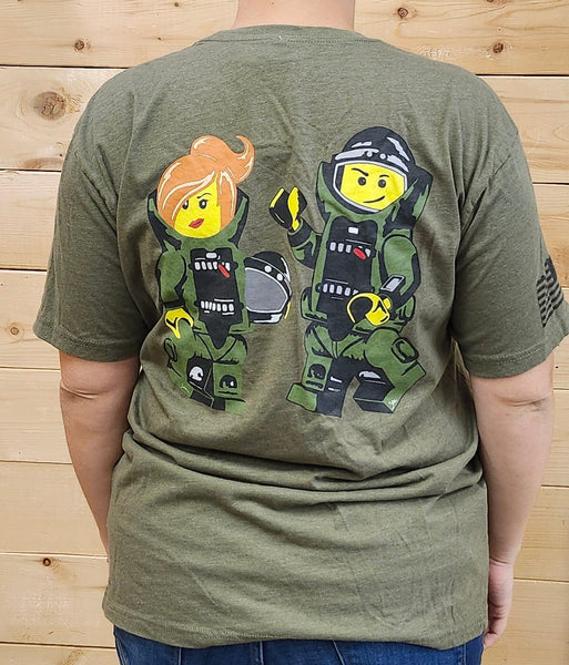 Bomb Suit Duo Tee – Crab Zone, LLC