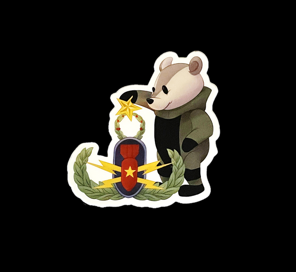 Boomer's Star Sticker – Crab Zone, LLC