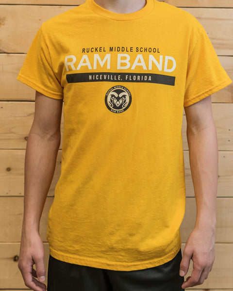 Ruckel Ram Band Cotton/Poly Short Sleeve Fundraising Shirt – Crab Zone, LLC