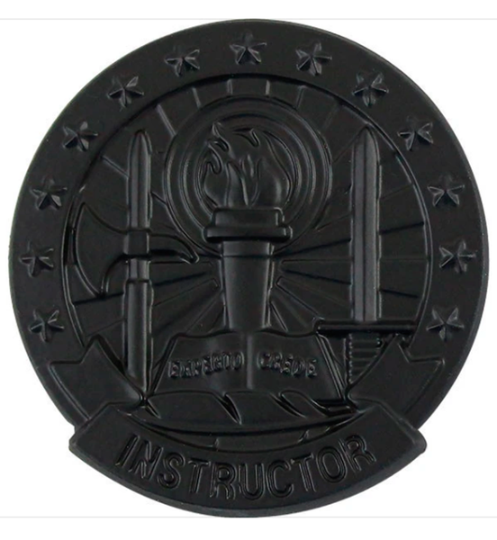 Army Instructor Badge – Crab Zone, LLC